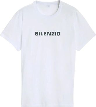 Aspesi Homme, Tops, Blanc, Taille: M Silenzio T-Shirt
