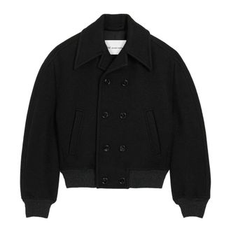 Ami Bomber Jacket - Femme - Vestes - Noir - Taille: 36 FR