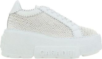 Casadei Femme, Chaussures, Blanc, Taille: 40 EU Nexus Mesh Baskets