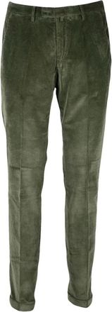 BRIGLIA 1949 Homme, Pantalons, Vert, Taille: W47 Slim-fit Pantalons