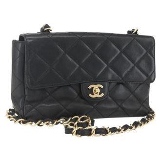 Chanel Pre-owned Vintage Umh&auml;ngetasche - - Pre-owned - Damen - Schwarzk - ONE SIZE