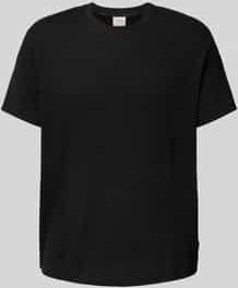 Calvin Klein T-Shirt mit geripptem Rundhalsausschnitt