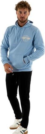 Project X Paris Sweat à Capuche Motif mappemonde Cashmere Blue XL