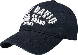 Camp David Herren Base Cap mit Logo Artwork Blue Navy, None