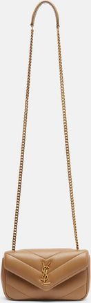 Saint Laurent Schultertasche Lou Lou Mini aus Leder