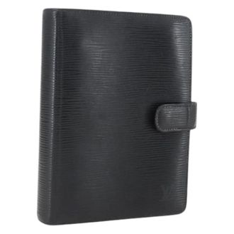 Louis Vuitton Accessoire de bureau pour la maison en cuir Pre-owned - Femme - Pre-owned - Noir - Taille: ONE Size