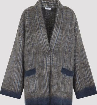 Brunello Cucinelli Brunello Cucinelli Cardigan en jacquard Galles