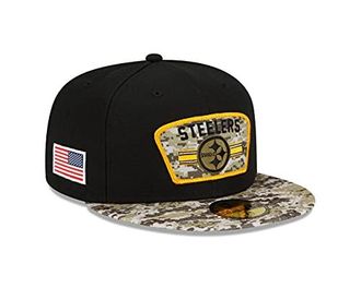New Era Casquette 59Fifty Pittsburgh SteelersEra Homme - Visiere Plate de Baseball Fitted Ferme a lArriere, avec Automne Ete Printemps Hiver Printemps-ete - 7