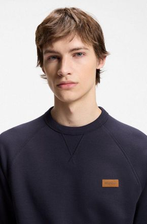 HUGO BOSS Sweatshirt Nevacrew Rundhalsausschnitt, Regular Fit