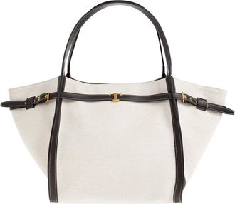Tod's Femme, Sacs, Beige, Taille: ONE Size T Timeless Shopping Bag