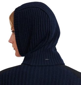 Longchamp Navy Knitted Snood