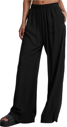 Urban Classics Damen Hose Ladies Wide Leg Viscose Pants, Weite Hose für Frauen, Loose Fit, erhältlich, Größen XS-5XL