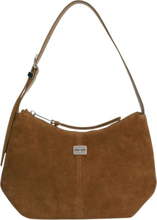 Tommy Jeans Tjw Slouchy Suede - Femme - Sacs - Brun - Taille: ONE Size
