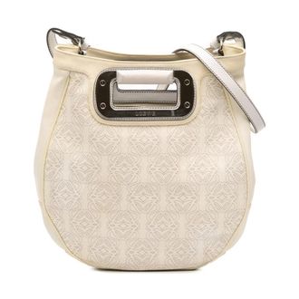 Loewe Sac bandouli&egrave;re en cuir pr&eacute;-poss&eacute;d&eacute; - Femme - Pre-owned - Blanc - Taille: ONE Size