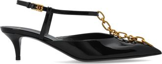 Balmain Femme, Chaussures, Noir, Taille: 41 EU Sync Heeled Chaussures