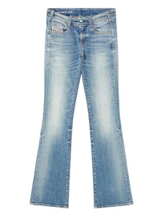 Diesel jean &eacute;vas&eacute; 1969 D-ebbey &agrave; taille basse - Bleu