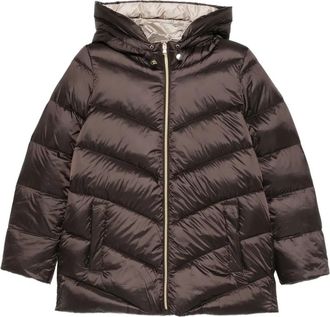 Marella veste zippée Ecuador à capuche - Marron