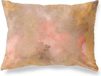Bonamaison Le Jardin du Lin Kissen Zierkissenbezug Aquarell Thema Kissenbezug, Weich Bequem, Für Zuhause Autos Büro Sofa Wohnzimmer Couch Schlafzimmer Dekor, 35x