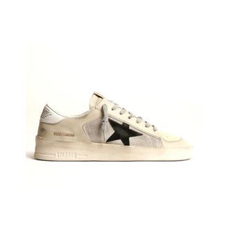 Golden Goose Vintage Off-White Sneakers mit Sternendetail - - Shoes - Damen - Beige - 39 EU