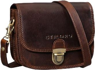 STILORD Maribel Mini Sac Bandouli&egrave;re Femme Cuir Petit Sac a Main Femmes Bandoulieres Besace Sacs Port&eacute;s &Eacute;paule Clutch avec Sangle Amovible Chic et &Eacute;l&eacute;gant Cou
