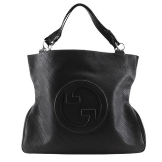 Gucci Sac fourre-tout en cuir vintage Pre-owned - Femme - Pre-owned - Noir - Taille: ONE Size