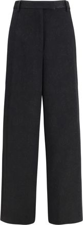 Dries Van Noten Weite Jacquard-Hose - - Trousers - Damen - Schwarzk - M