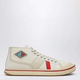 Bottega Veneta Eliot Sneakers in Ivory/Red