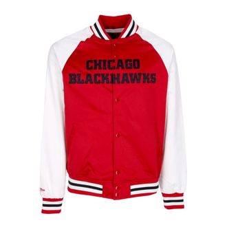 Mitchell & Ness Bomber Jackets - - Jackets - Herren - Rot - L