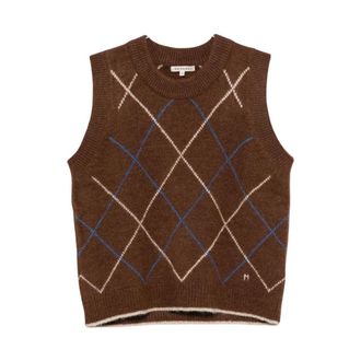 Moismont Eddy Pullover N&deg;234 - - Knitwear - Damen - Braun - XS
