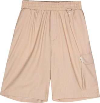 Family Fir$t Milano Family First, Homme, Shorts, Beige, Taille: 2XL Bermuda Shorts