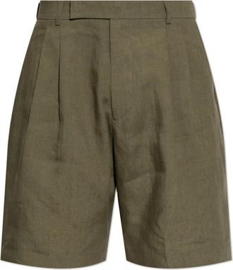 Paul Smith Homme, Shorts, Vert, Taille: W30 Shorts en lin
