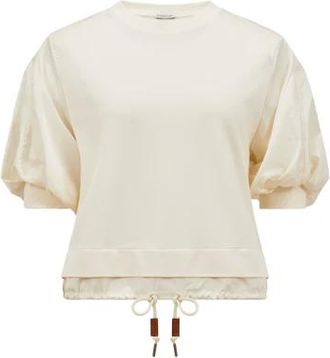 Moncler Femme, Tops, Blanc, Taille: 40 FR T-shirt &eacute;l&eacute;gant pour hommes