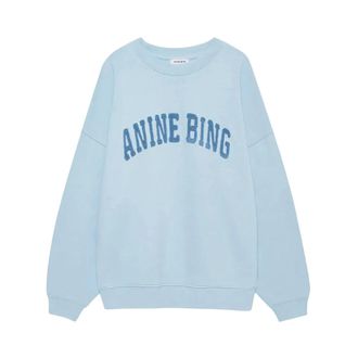 Anine Bing Femme, Sweatshirts et sweats &agrave; capuche, Bleu, Taille: 40 FR Miles SweaT-shirt