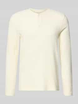 Mc Neal Regular Fit Longsleeve mit Knopfleiste