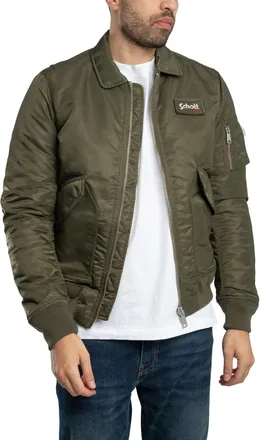 Schott NYC Unisex 210100RS Bombers, Army Khaki, XX-Large