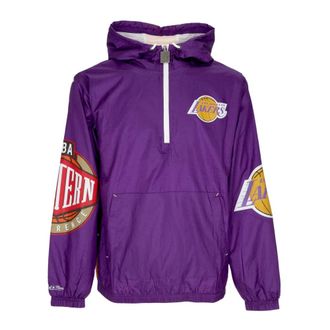 Mitchell & Ness Los Angeles Lakers Windbreaker Anorak - - Sport - Herren - Lila - S