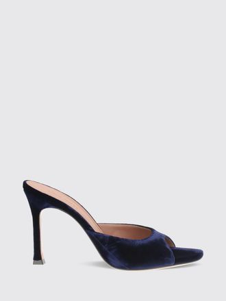 Amina Muaddi Sandalen Mit Absatz Damen Farbe Blau