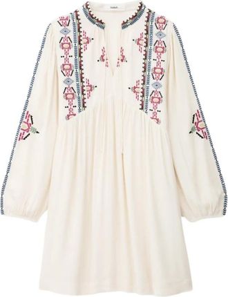 BA&SH Femme, Robes, Beige, Taille: 36 FR Vestido Telma