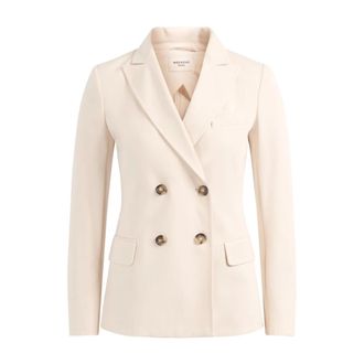 Max Mara Femme, Vestes, Beige, Taille: 40 FR Blazer Colibri