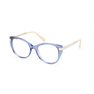 Max & Co. Femme, Accessoires, Bleu, Taille: 53 MM Lunettes Élégantes en Noir