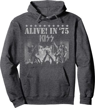 Kiss Lebendig in 1975 Tour Pullover Hoodie