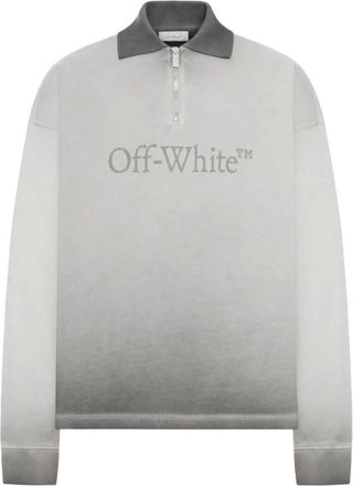 Off-white Homme, Sweatshirts et sweats à capuche, Gris, Taille: M Polo SweaT-shirt Omad00Nf25Fle0061212