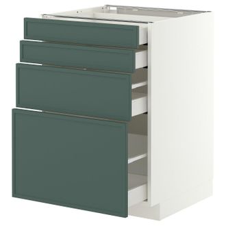 IKEA METOD / MAXIMERA Unterschr., 4 Fronten/4 Schubladen