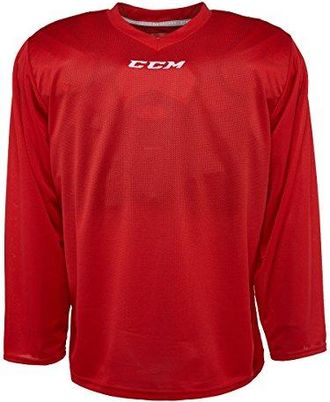 CCM CCM PRACTICE JERSEY 5000 JR - - Red JR-S/M