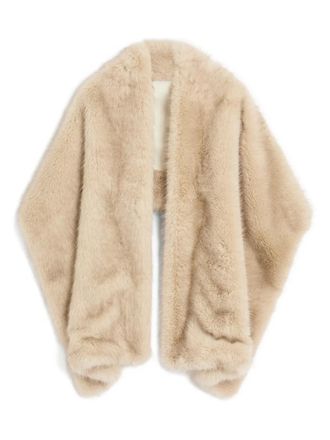 Valentino Garavani Schal aus Seide - Nude