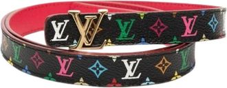 Louis Vuitton Pre-owned Monogram Multicolore Canvas Belt - - Pre-owned - Damen - Mehrfarbig - ONE SIZE