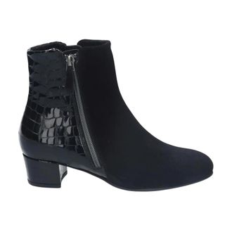 Durea 9828 Stiefeletten mit Absatz - - Shoes - Damen - Schwarzk - 41 EU