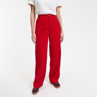 La Redoute Collections Jean Large Velours C&ocirc;tel&eacute;