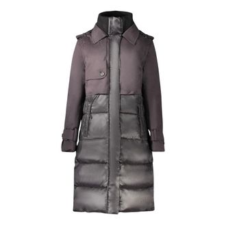 Desigual Marina Coat - Femme - Manteaux - Noir - Taille: 42 FR