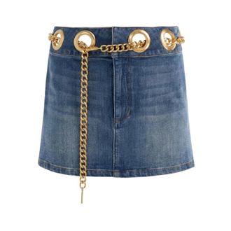 Alice & Olivia Femme, Jupes, Bleu, Taille: W24 Denim Skirts